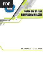 Program Kerja TU Sekolah 2025 | PDF
