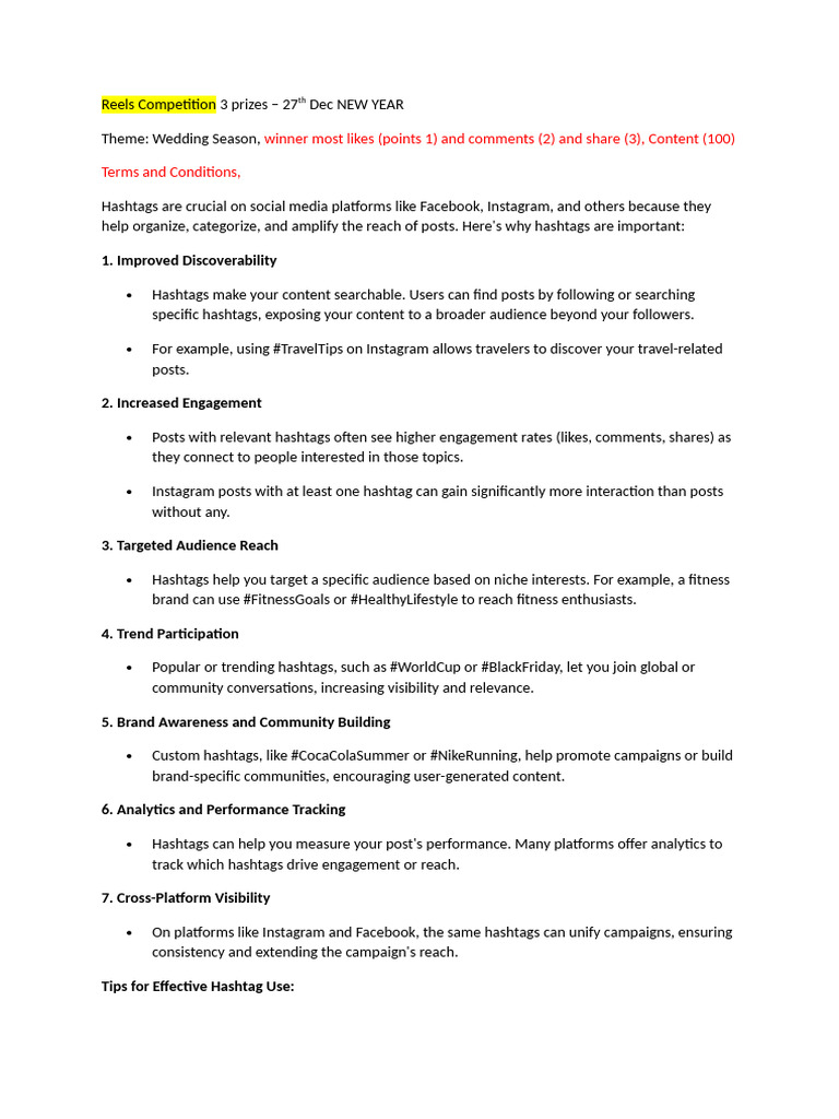 Tips For Posting and Uploading | PDF