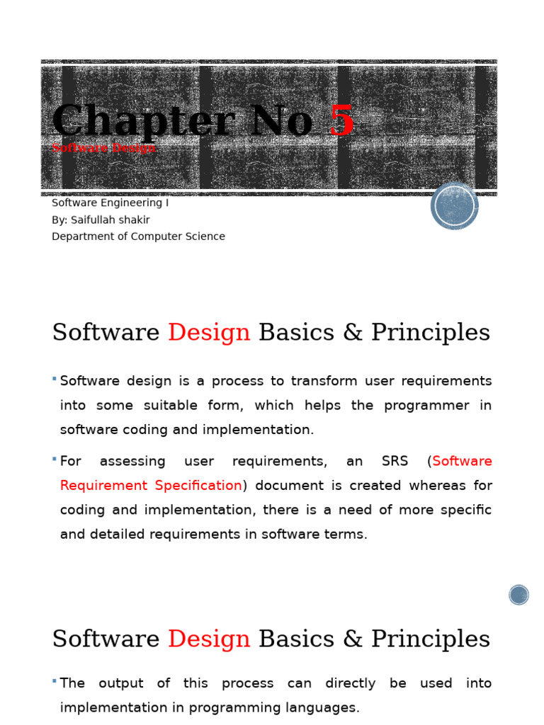 Software Design Principles and Levels | PDF | Computer Engineering ...