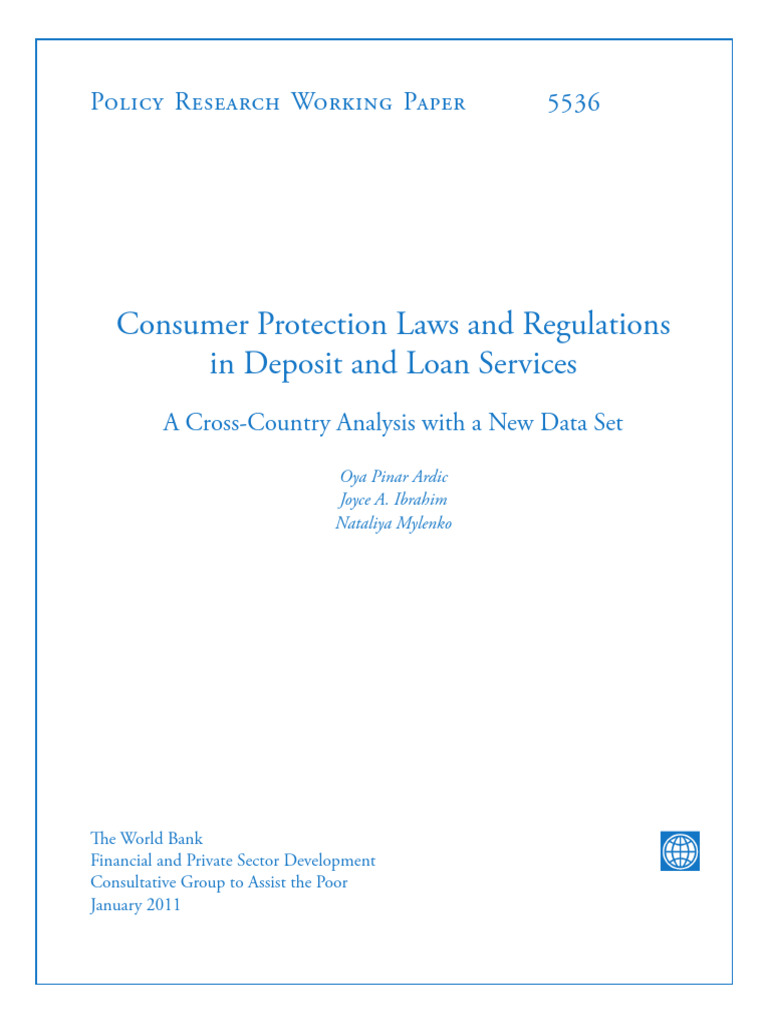 CGAP-Consumer-Protection-Laws-and-Regulations-in-Deposit-and-Loan ...