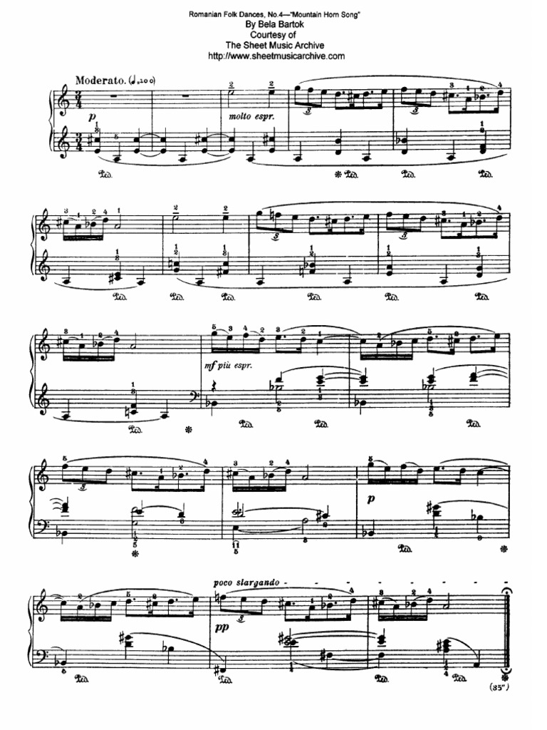 4 Mountain Horn Song | PDF