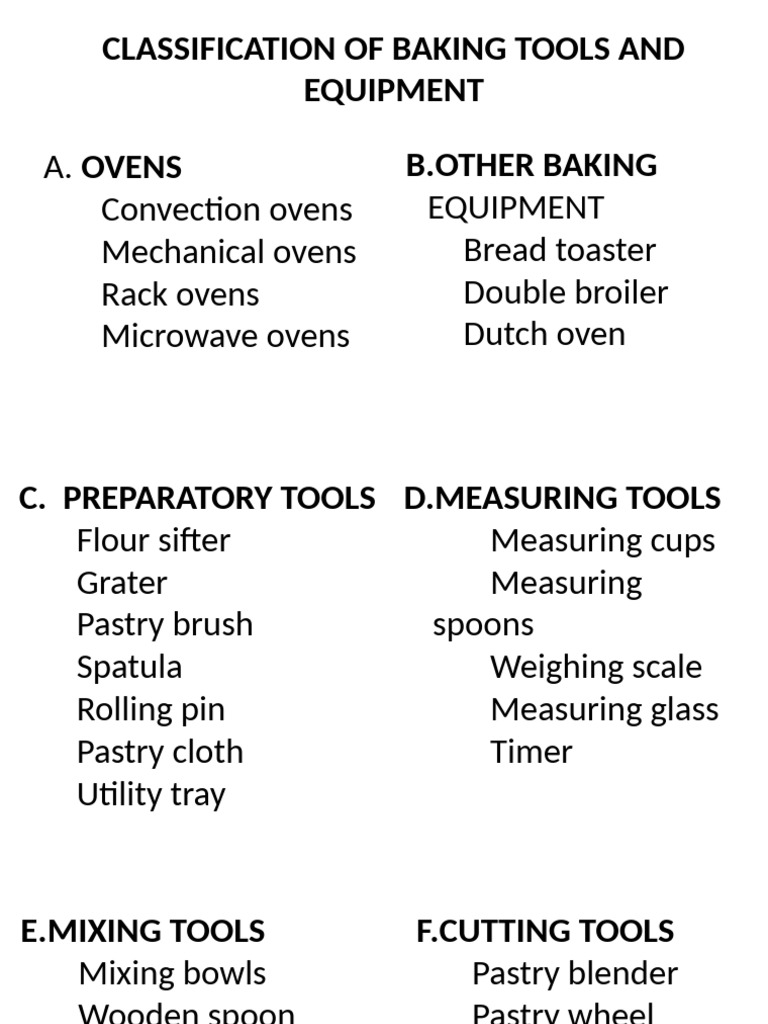 Classification of Tools | PDF