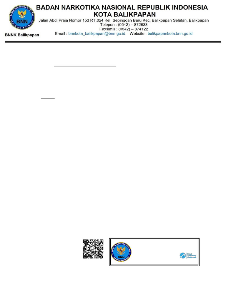 Surat Usulan Rk Bmn Ta 2025 | PDF