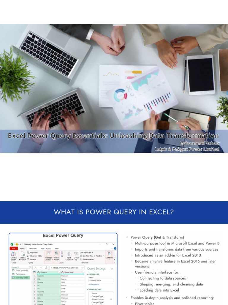 3. Power Query Essentials Unleashing Data Transformation Potential | PDF | Microsoft Excel | Data