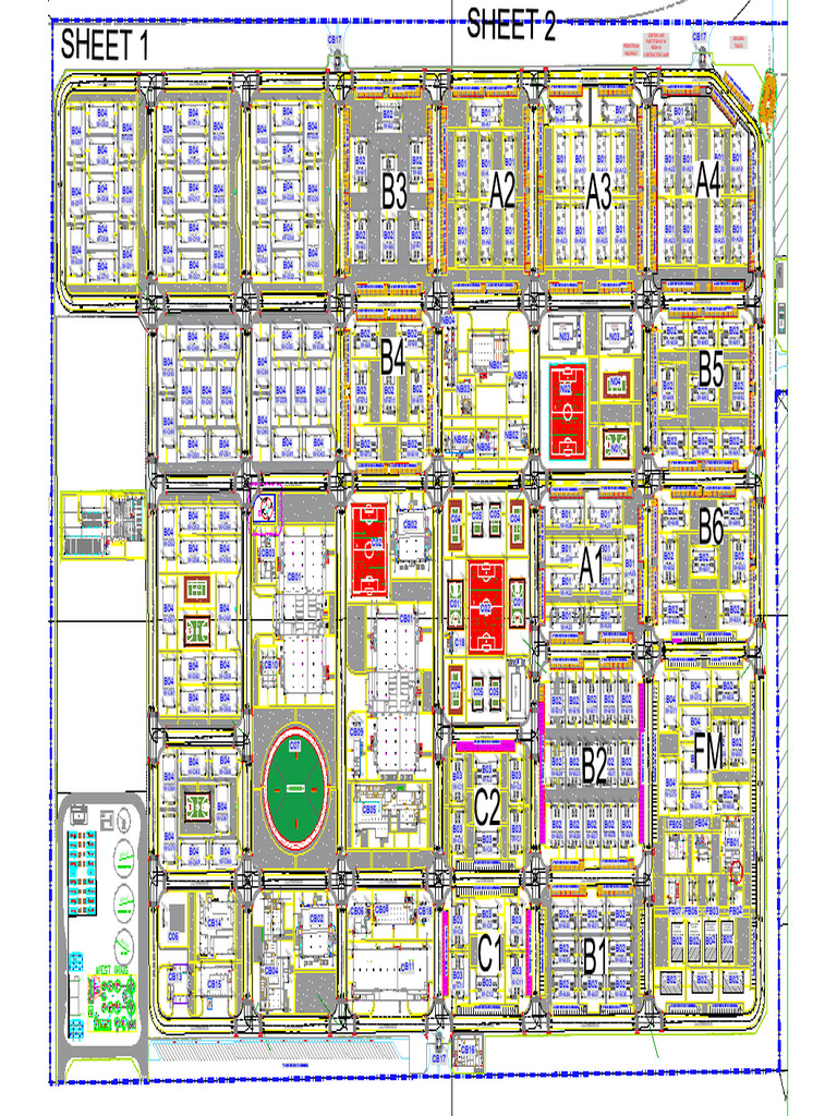 Updated Master Plan and Parking Shade-100000 - DWG | PDF