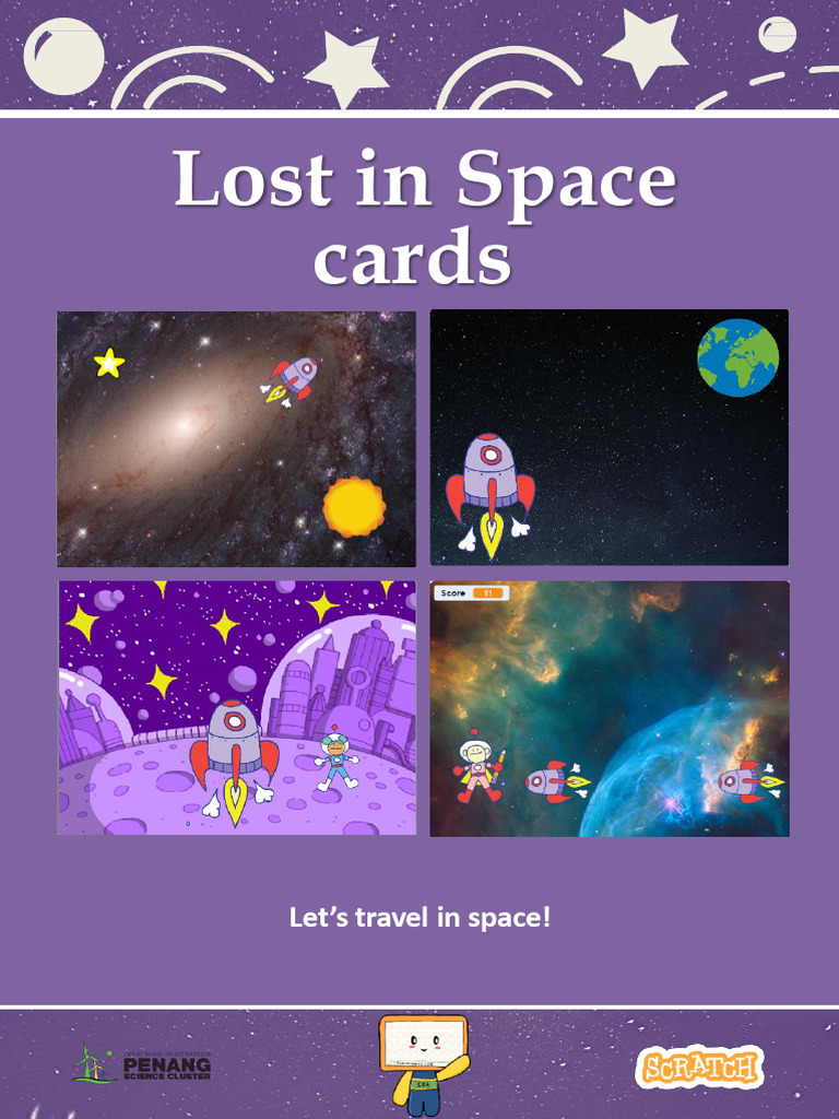 Lost in Space Cards English Version | PDF | Scratch (Programming Language)