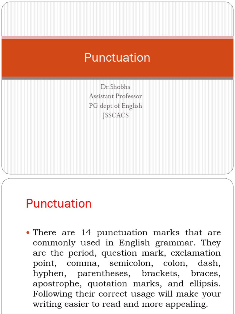 Punctuation | PDF | Punctuation | Comma Punctuation | PDF | Punctuation | Comma