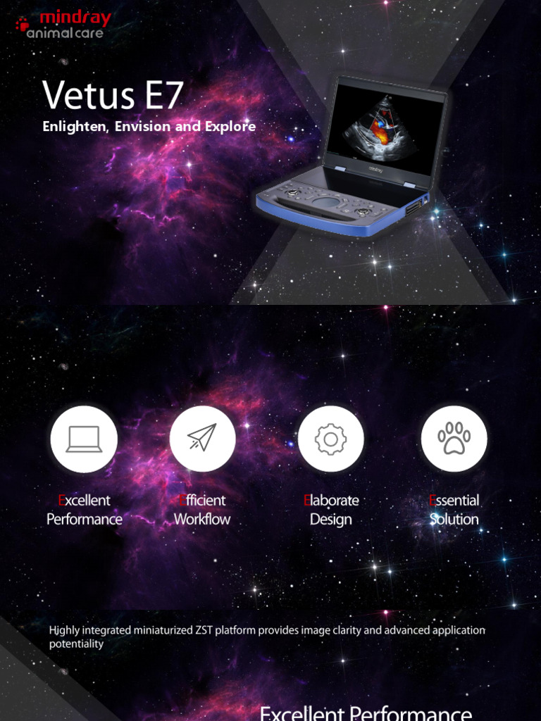 Mindray Vetus E7 Veterinary Manual | PDF