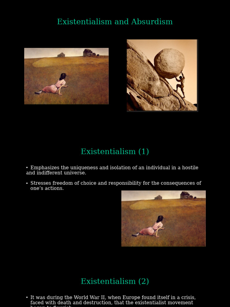PPT Existentialism and Absurdism Final Version (1) | PDF ...