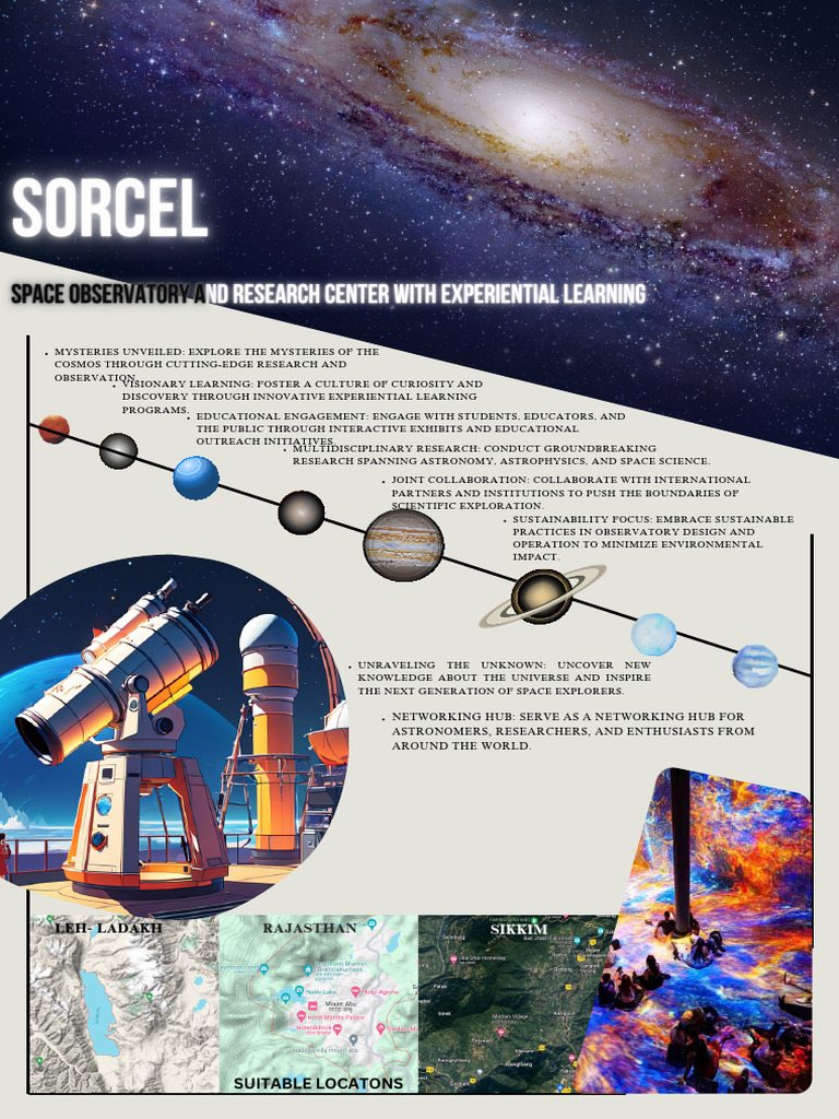 Space Observatory - Research Center and Experiential Learning 1 | PDF