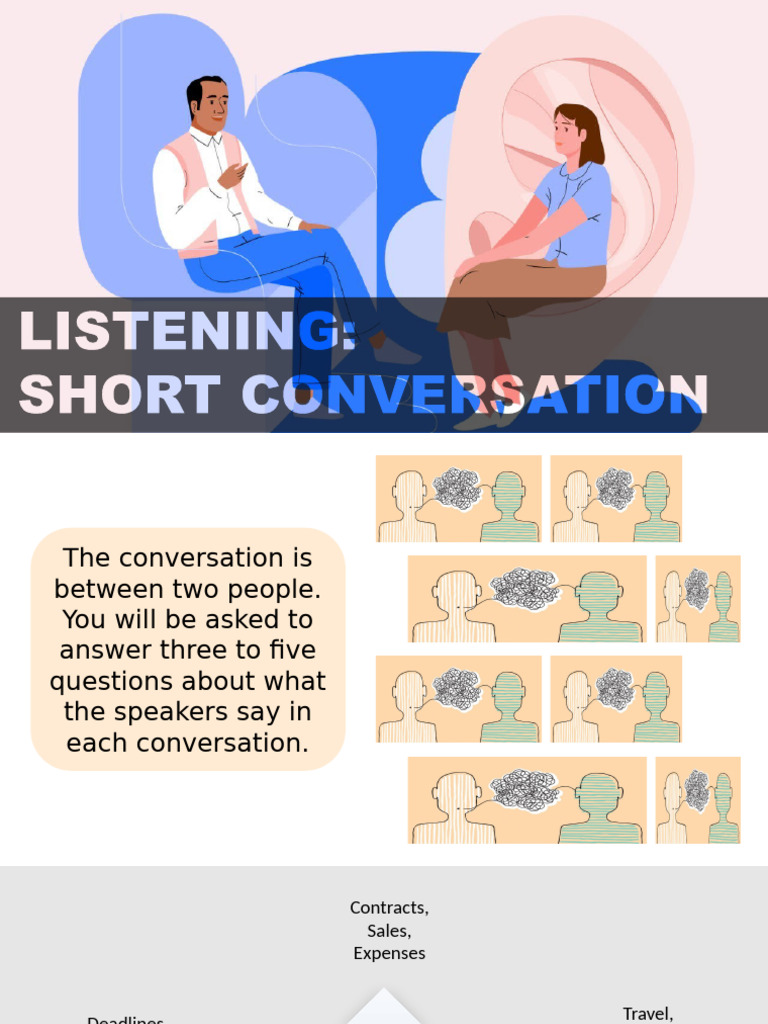 3-Listening Short Conversation | PDF