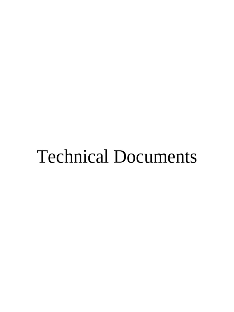 Technical Documents | PDF | Mains Electricity | Electric Generator
