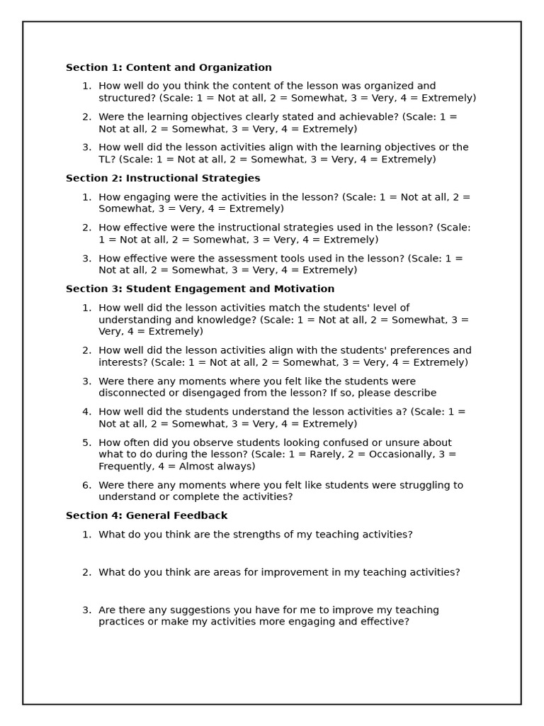 Questionnaire 2 | PDF