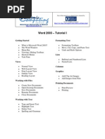 Microsoft Word Exercises | PDF | Microsoft Word | Page Layout