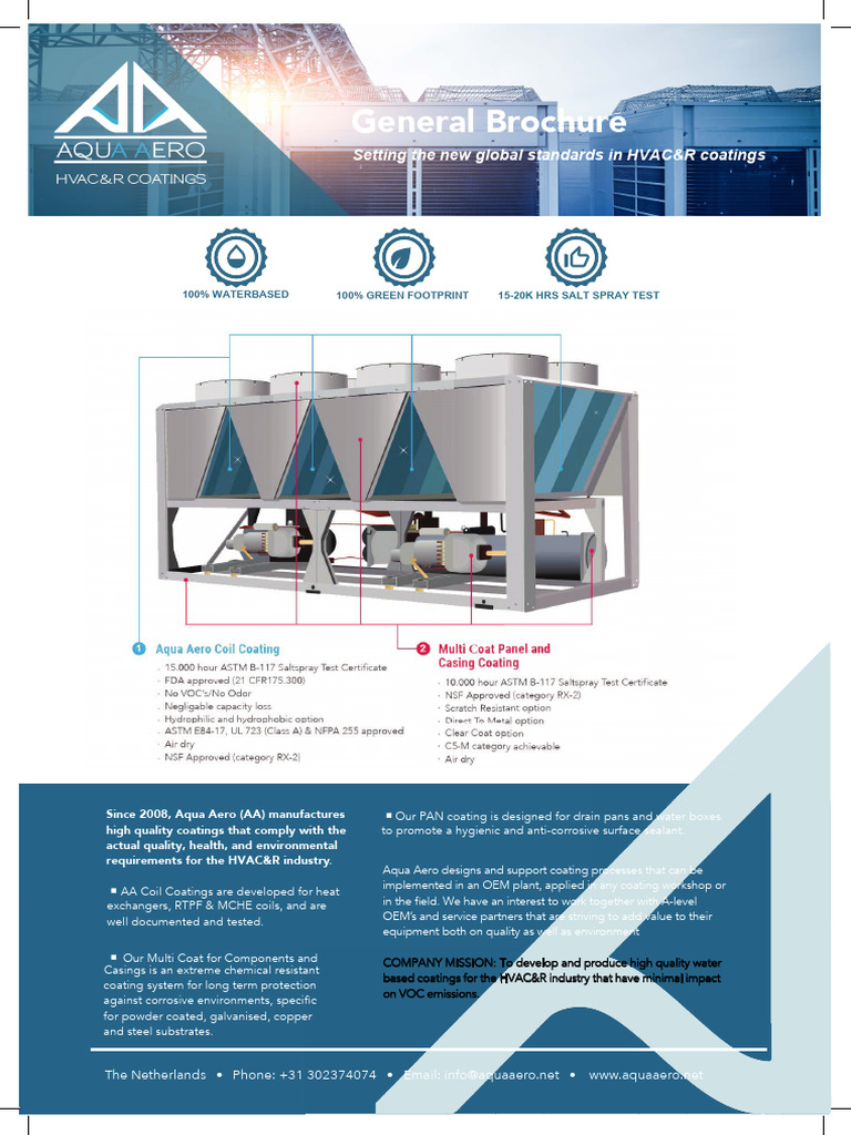 Aqua Aero General Brochure 202405 | PDF | Corrosion | Coating