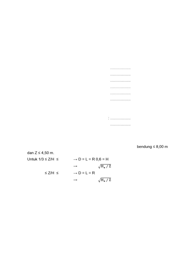 Modul 4 Merencanakan Kolam Olak Tipe Vlughter Atau Tipe Schoklitsch | PDF