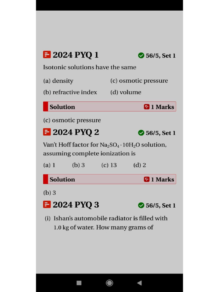 Chemistry 1 | PDF