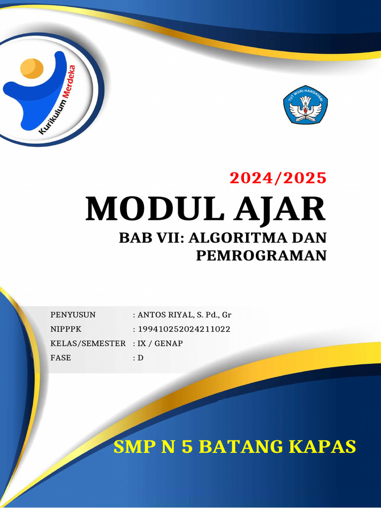 Bab 7 Modul Ajar Informatika Kelas 9 | PDF