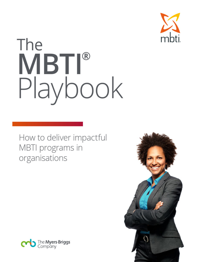 MBTI® Playbook Download | PDF | Emotional Intelligence | Decision Making