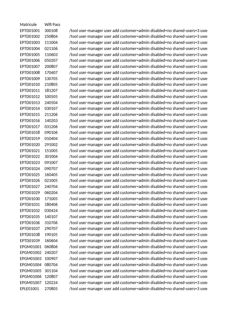 Connexion Etudiant | PDF