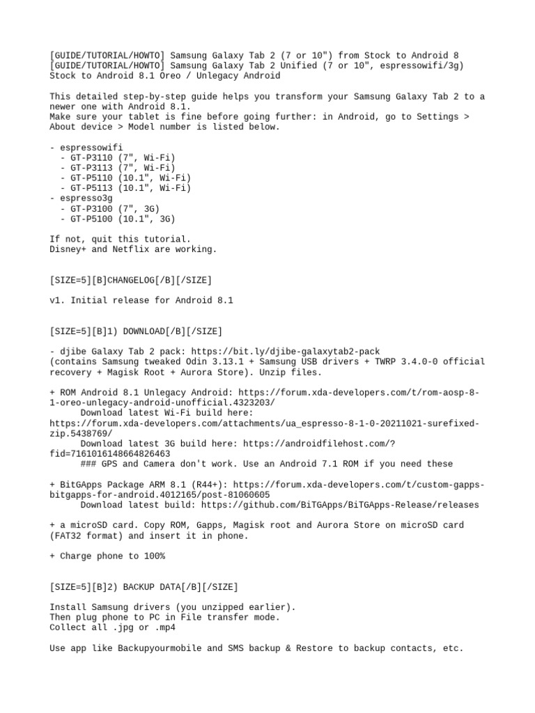Guide EN | PDF | Booting | Android (Operating System)