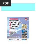 SCARE Guideline Checklist | PDF | Case Report | Surgery