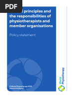 APTA Code of Ethics | PDF | Physical Therapy | Psychotherapy