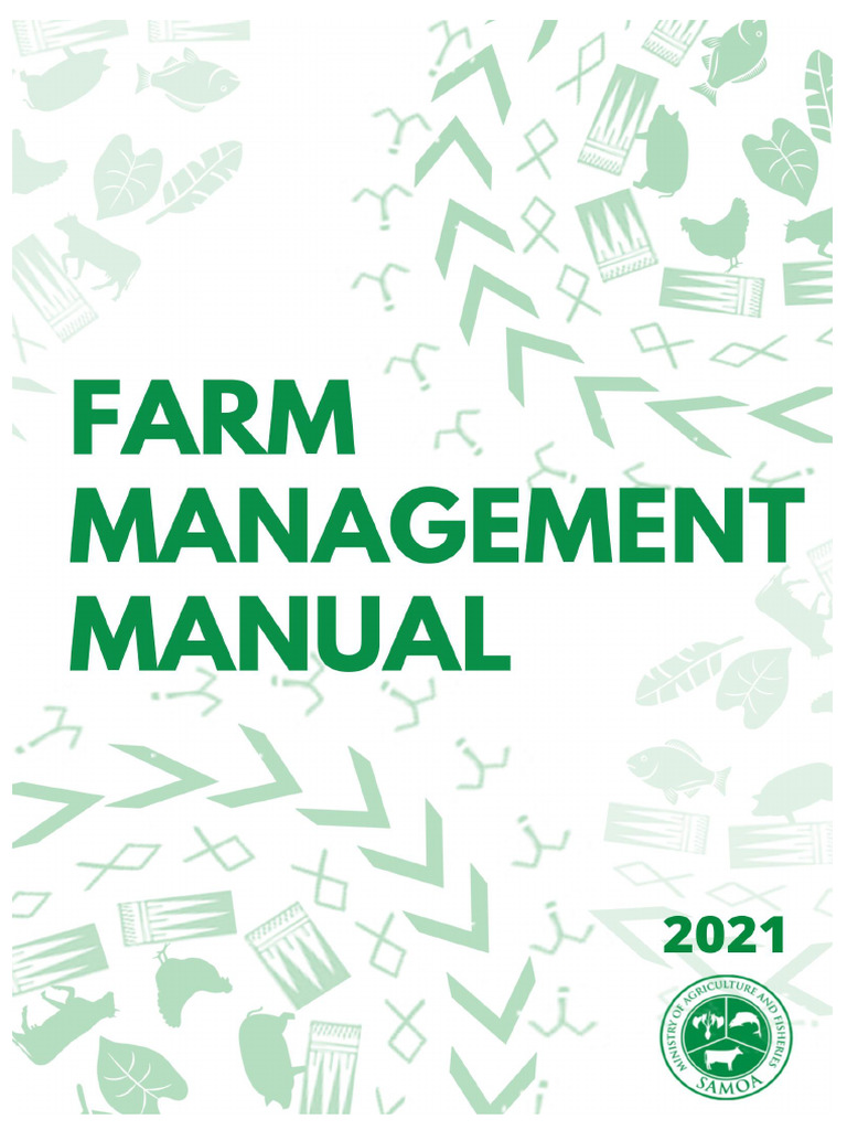 Samoa Farm Management Manual 2020 | PDF | Gross Margin | Farms