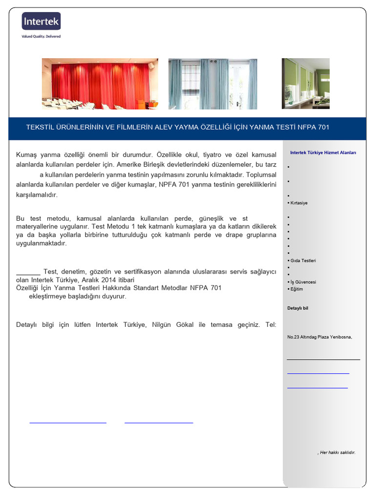 Nfpa 701-1 2010 | PDF