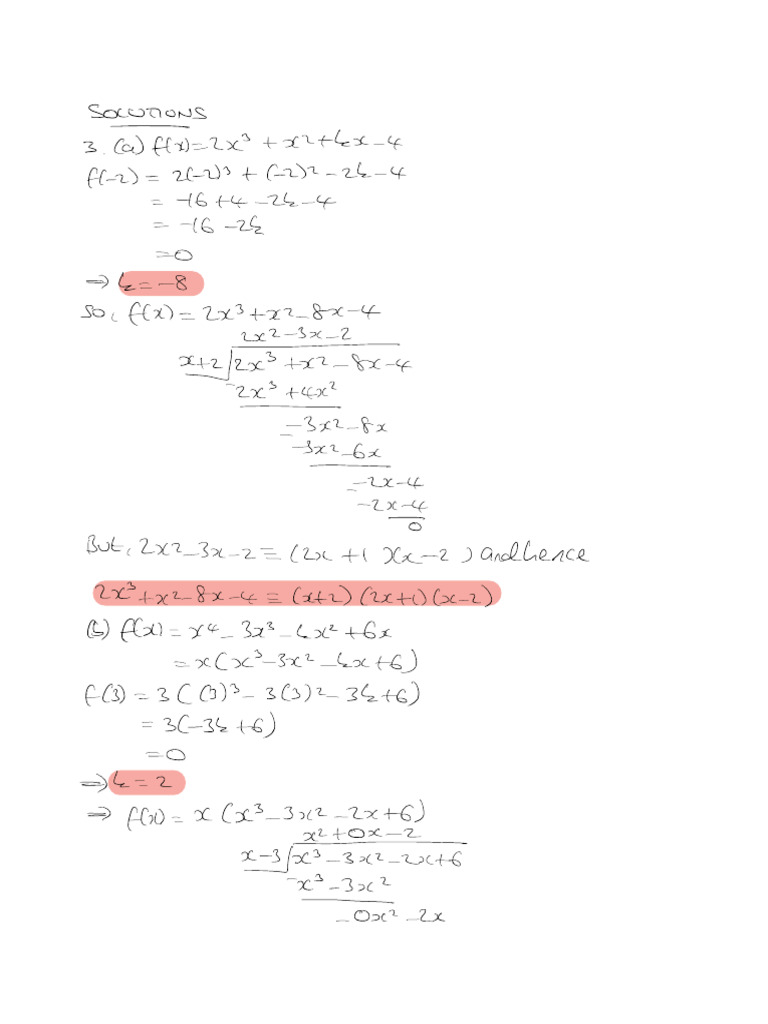 Lesson 14 Problem Sheet %28Solutions%29 | PDF