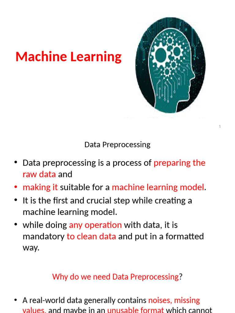 4 Data Preprocessing | PDF | Categorical Variable | Machine Learning