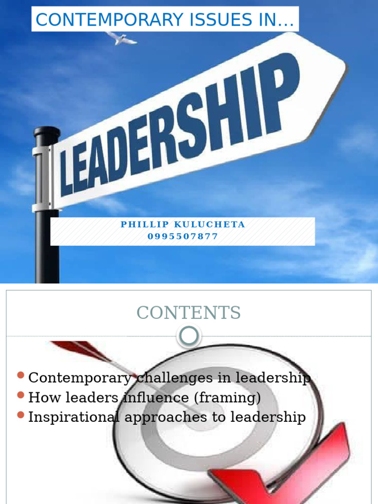 Contemporary Approaches-1 | PDF | Leadership | Transformational Leadership