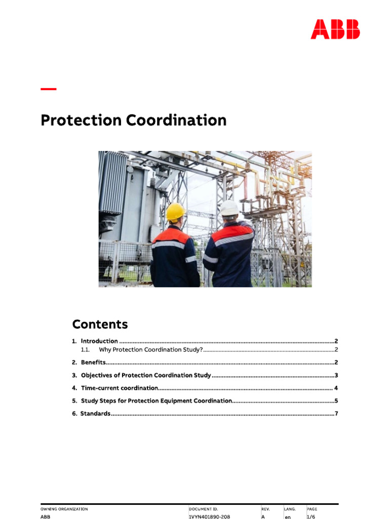 ABB Protection Coordination 1 | PDF