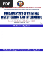 Forensic Investigation Stages Explained | PDF | Forensic Science | Crime Scene