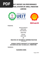 PMS in Shell Final | PDF | Performance Appraisal | Human Resource ...