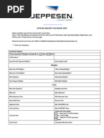 ICAO Flight Plan Quick Reference Guide | PDF | Aviation Safety | Aerospace