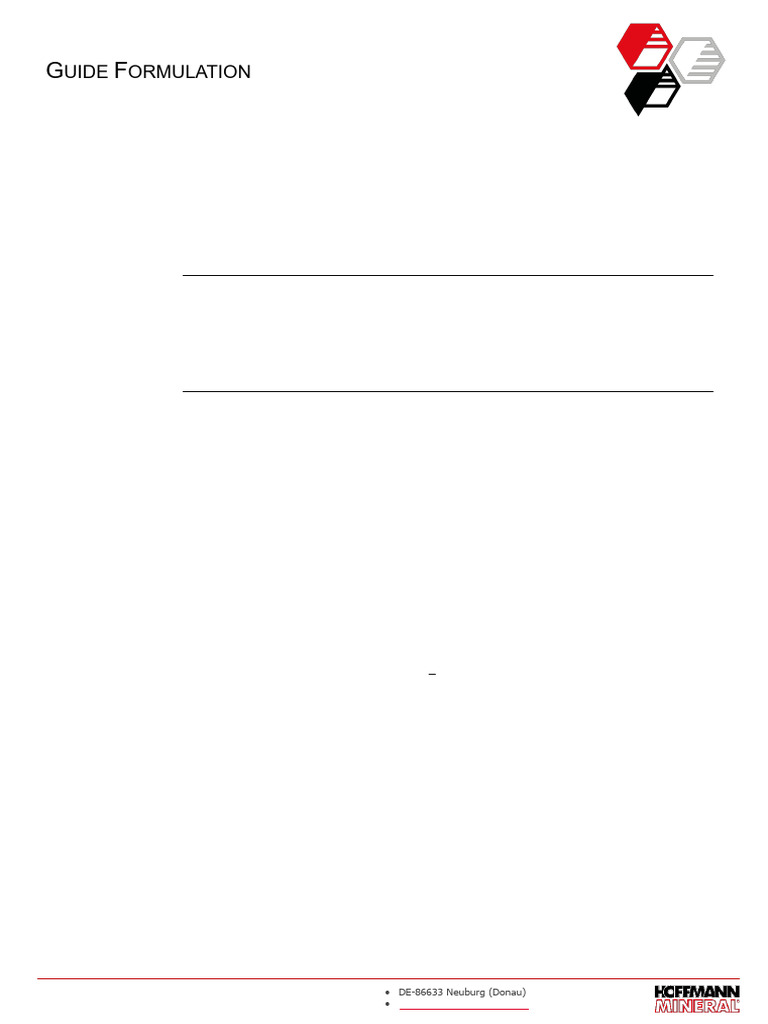 2K Polyurethane Topcoat Formulation Guide | PDF | Materials | Chemical ...