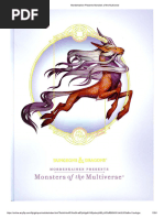 Mordenkainen Presents Monsters of The Multiverse | PDF | Dungeons ...