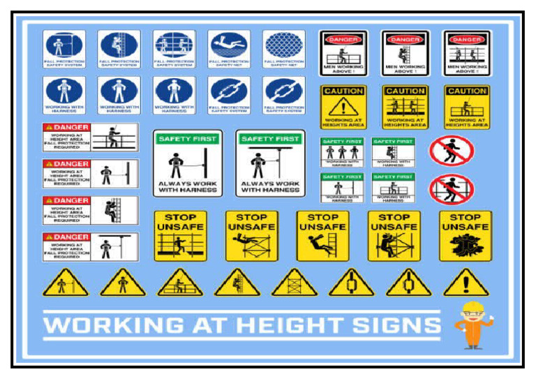 A3 - Work at Height All Signs | PDF