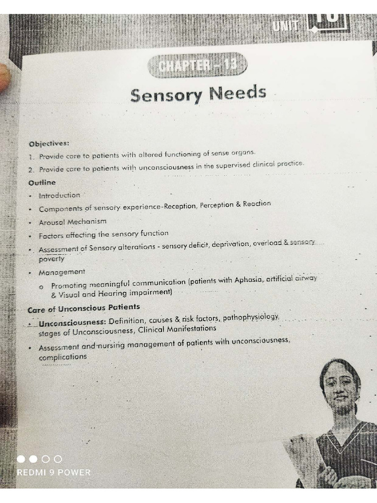 Sensory Needs | PDF