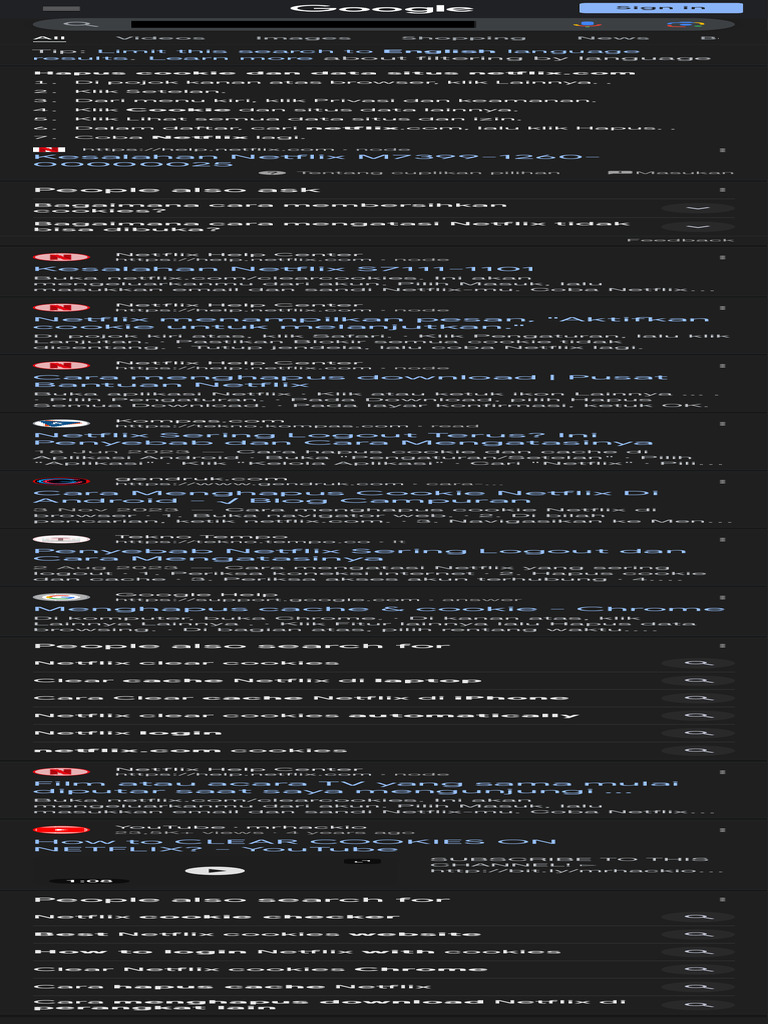 Cara Clear Cookies Di Netflix - Google Search | PDF