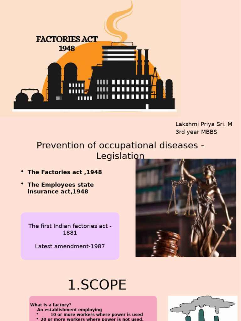 3.the Factories Act | PDF | Occupational Safety And Health | Labor ...