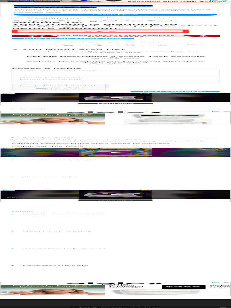 Celpip Giving Advice Task | PDF