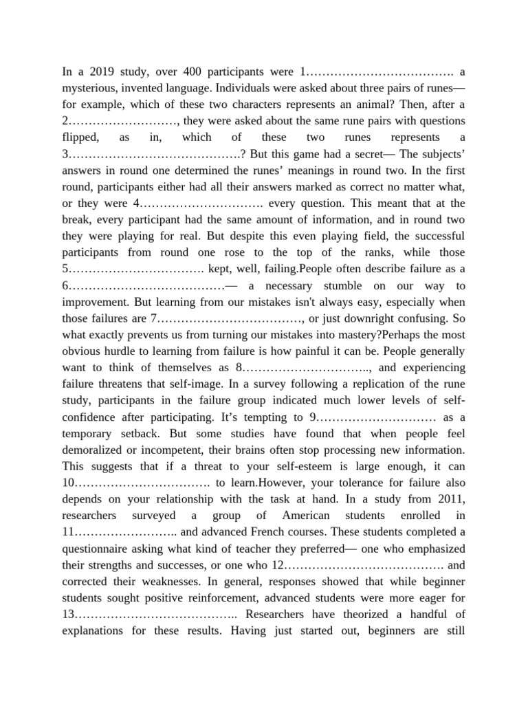 How To Learn From Mistake | PDF | Behavioural Sciences | Behavior Modification