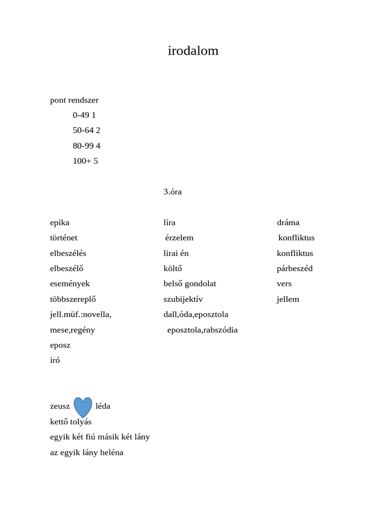 Irodalom | PDF
