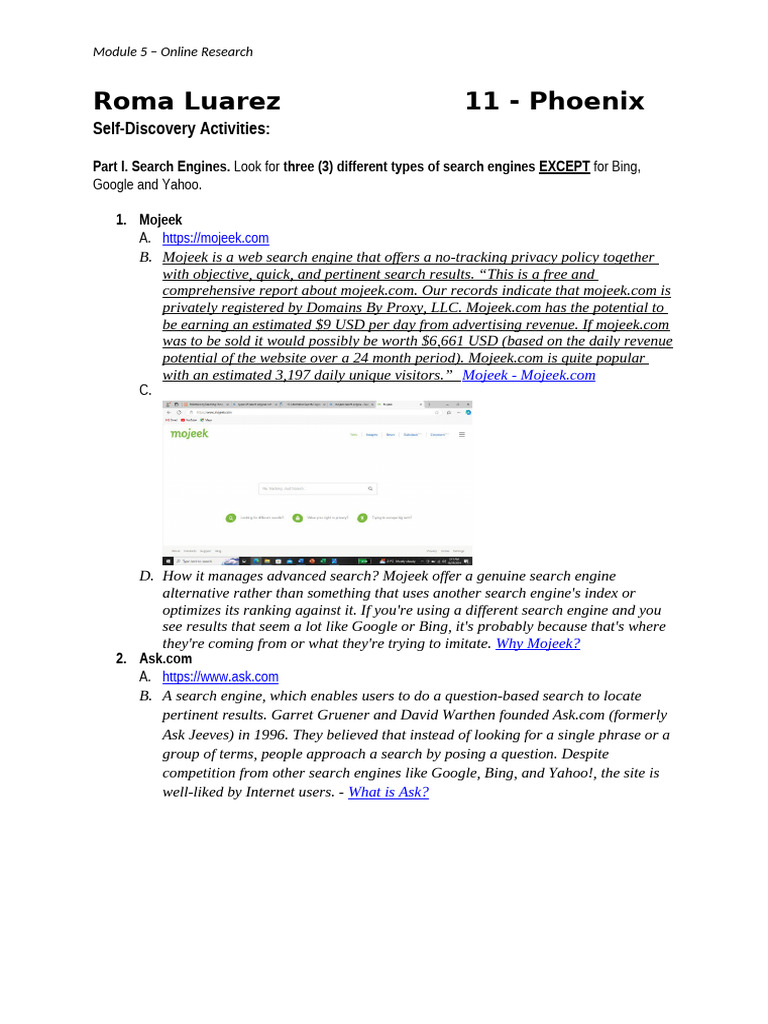 Module 5 Online Research Roma Luarez Phoenix | PDF | Artificial Intelligence | Intelligence (AI ...