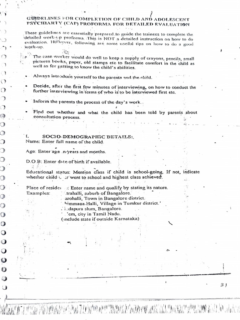 Child MSE | PDF | Psychological Concepts | Behavioural Sciences
