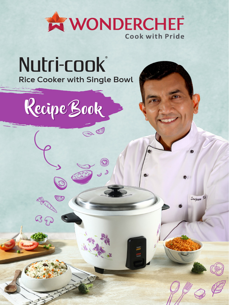 Nutri Cook Rice Cooker Final | PDF | Cakes | Chutney
