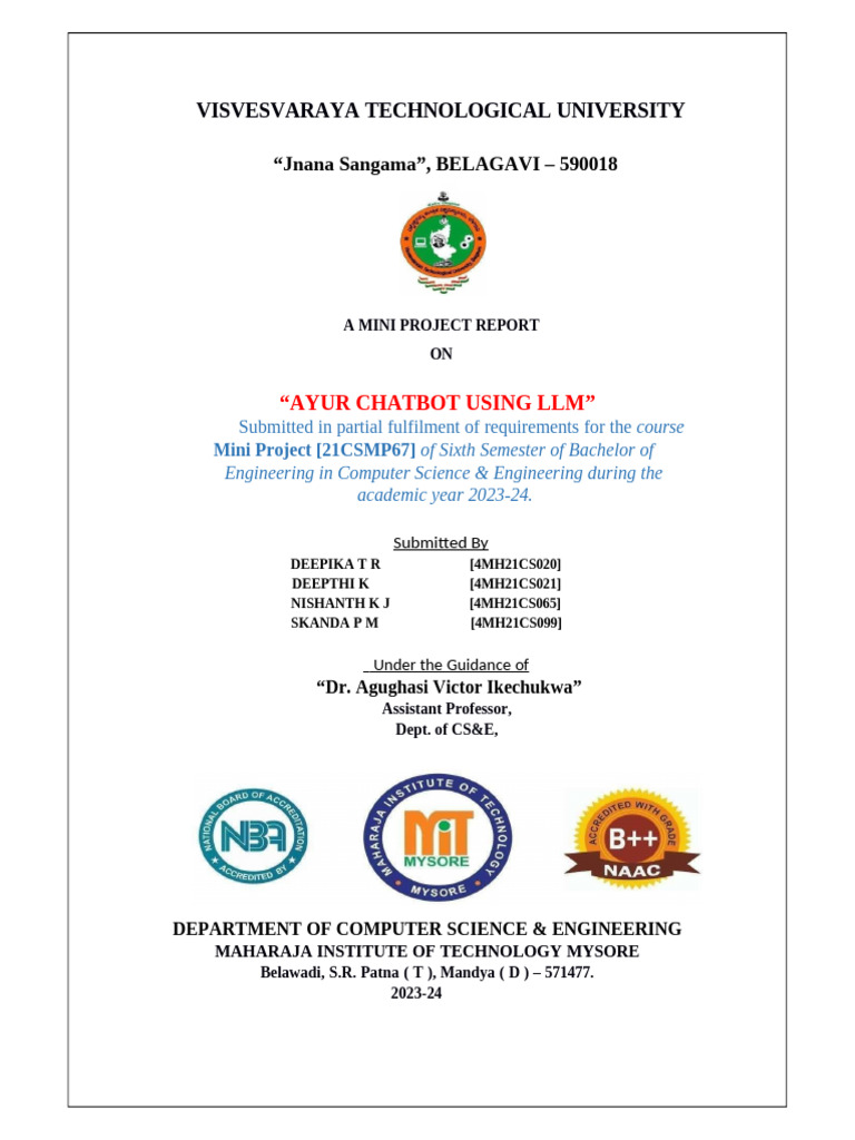 Frontpage Sheet | PDF