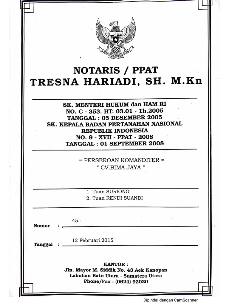 Company Profile CV - Bima Jaya | PDF